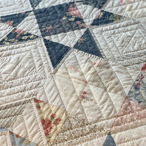 Easy Baby Cot Size Patchwork Quilt Pattern, Sewing Tutorial for Nursery ...