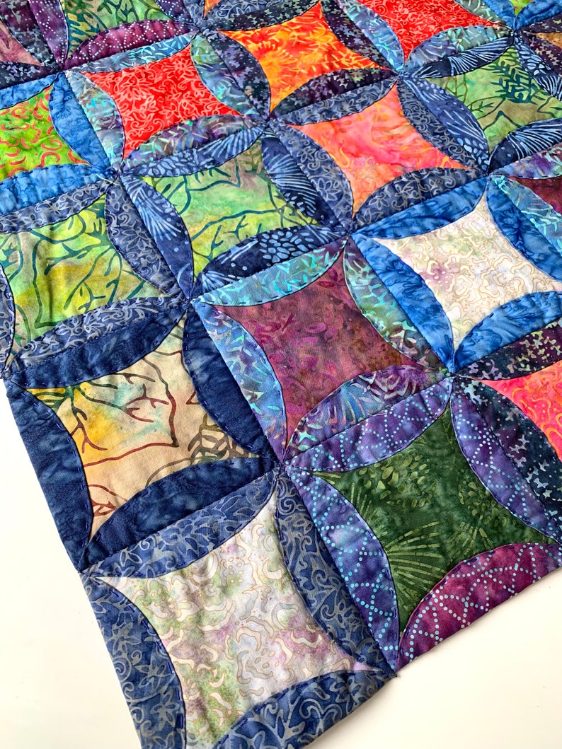 Origami Quilt Blocks Sewing Pattern: Japanese Fabric Folding Patchwork ...