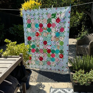 Snowball Quilt PDF Sewing Pattern, a Classic Patchwork Design With a ...