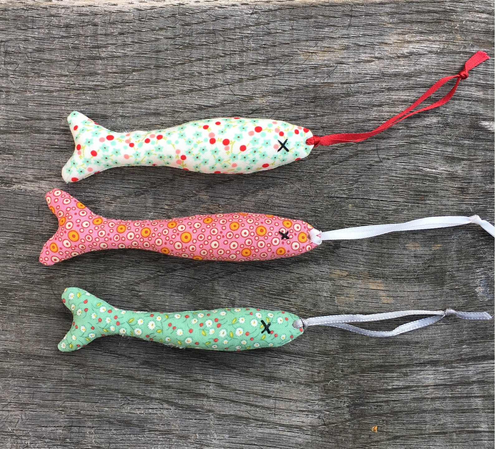 Fabric Fish Sewing Pattern: Herring and Sardine Ornaments (PDF Tutorial ...