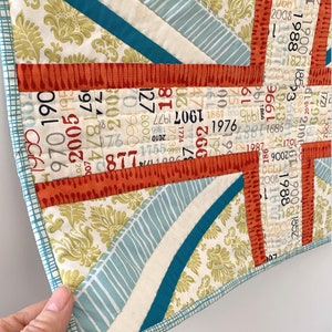 Union Jack Mini Patchwork Quilt PATTERN, Sewing Tutorial With FPP ...