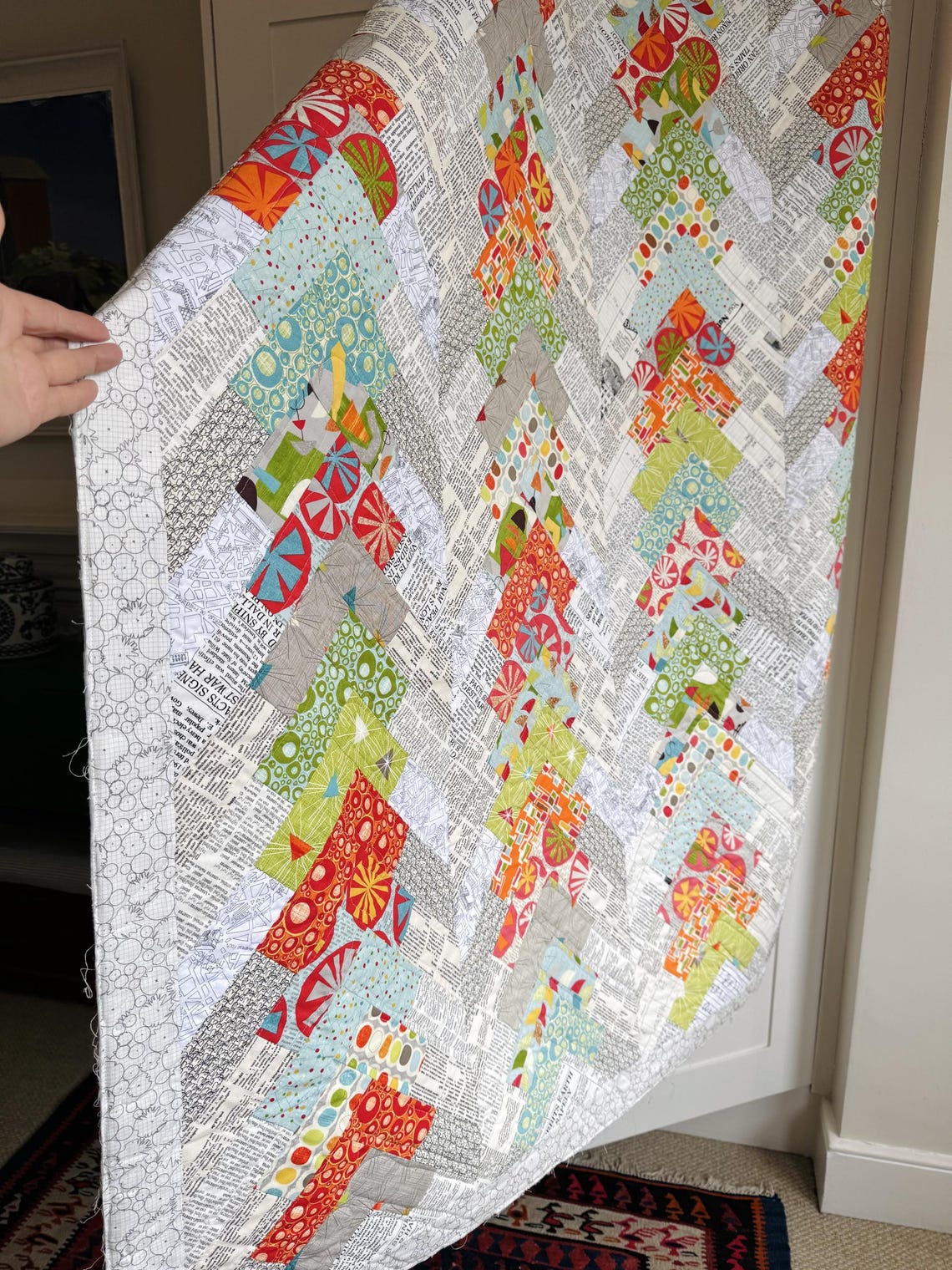 Chevron Arrows Quilt Pattern: Jelly Roll Friendly Sewing Design (PDF ...