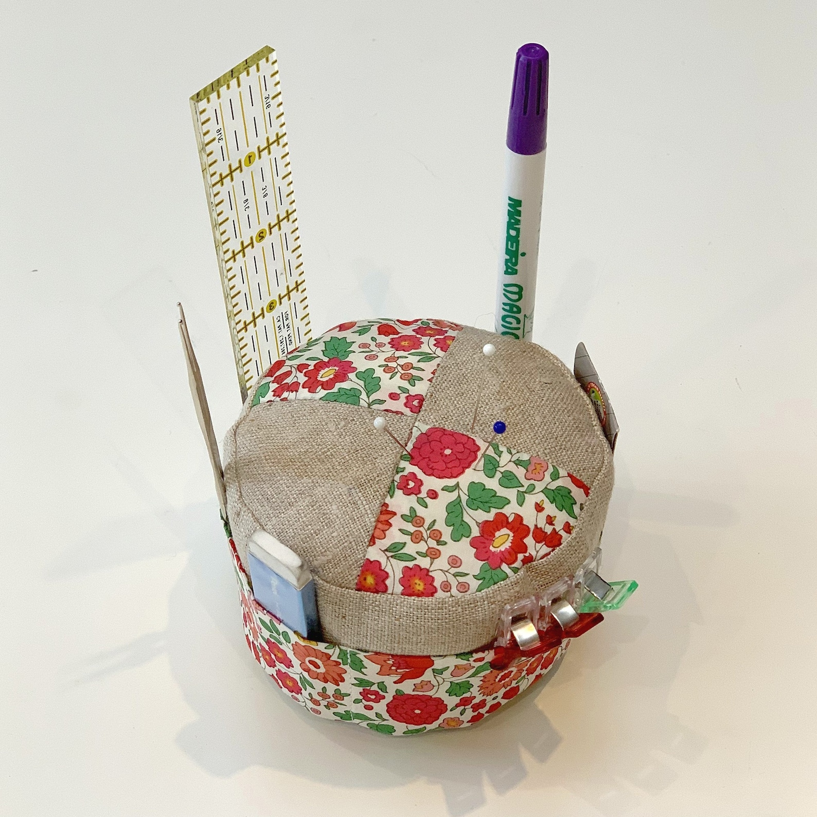 Pin Cushion Caddy PDF Sewing Pattern Needle Clip & Notions - Etsy UK