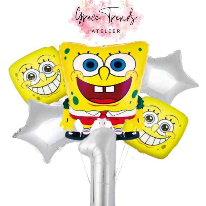 Spongebob Party Balloon - Etsy