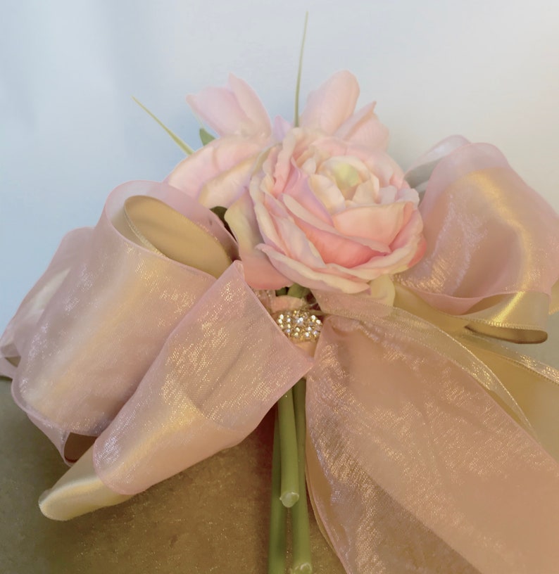 Gold Pink Large Pre-wrapped Gift Box Gorgeous Gift Ideas | Etsy