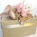 Gold, Pink Large Pre-wrapped Gift Box, Gorgeous, Gift Ideas Birthday ...