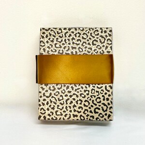 Reindeer Gift Box, Leopard Print Gift Box Wrap Boxes Christmas Gift ...