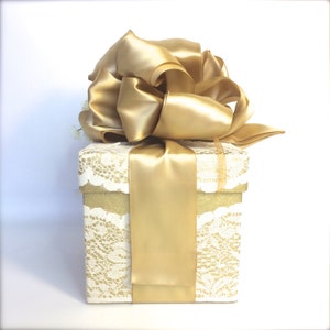 Gift Box Golden Lace Watch Box Coffee Mug Christmas Ornament Gift Ideas ...