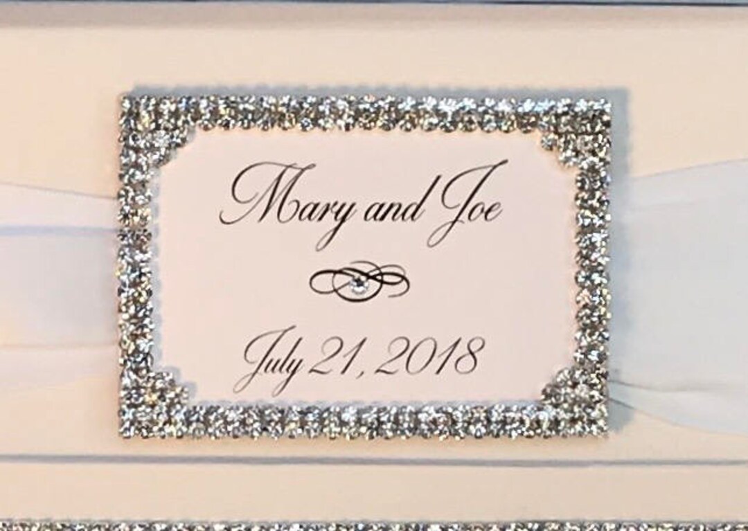 Rectangular Nameplate, Wedding Sign, Marriage Date, Gift Tag ...