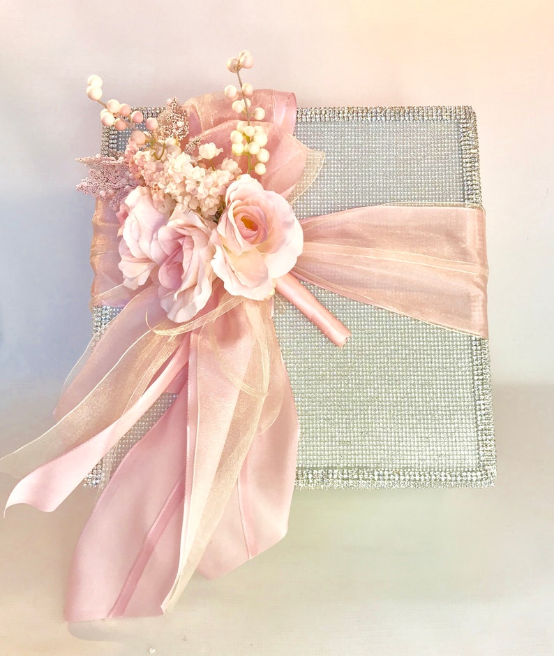 Rhinestone Gift Box: Handmade Keepsake for Wedding, Jewelry & All ...