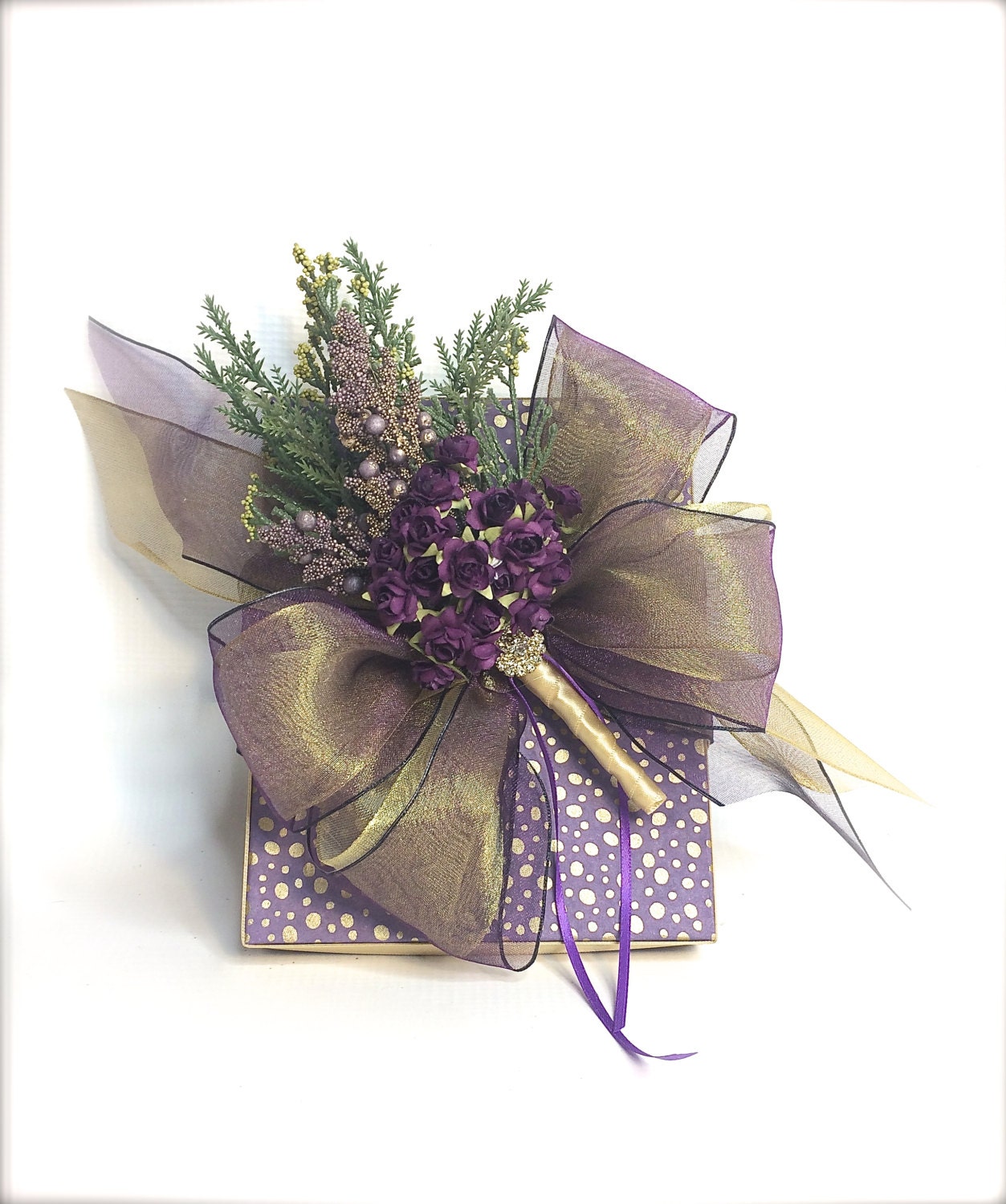 Purple Wrapped Present