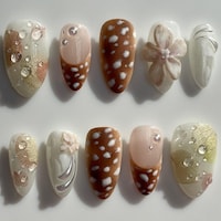 Fawn Print Press-on Nails - Etsy