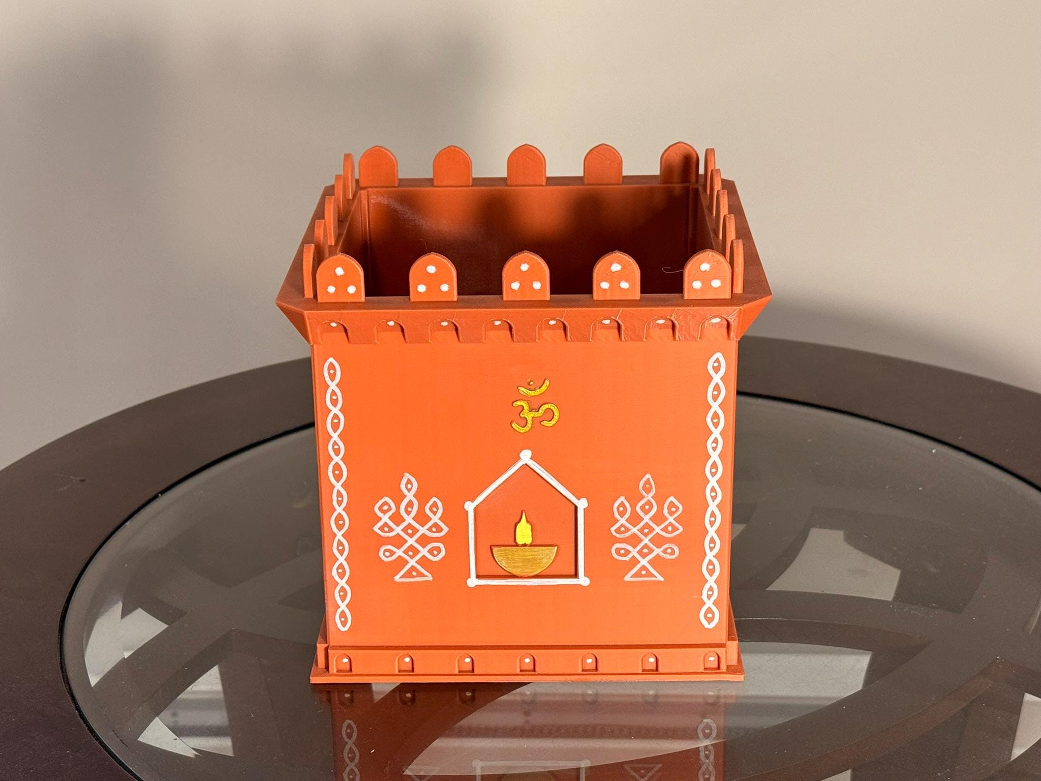 Indoor Ethnic Tulsi Planter - Etsy