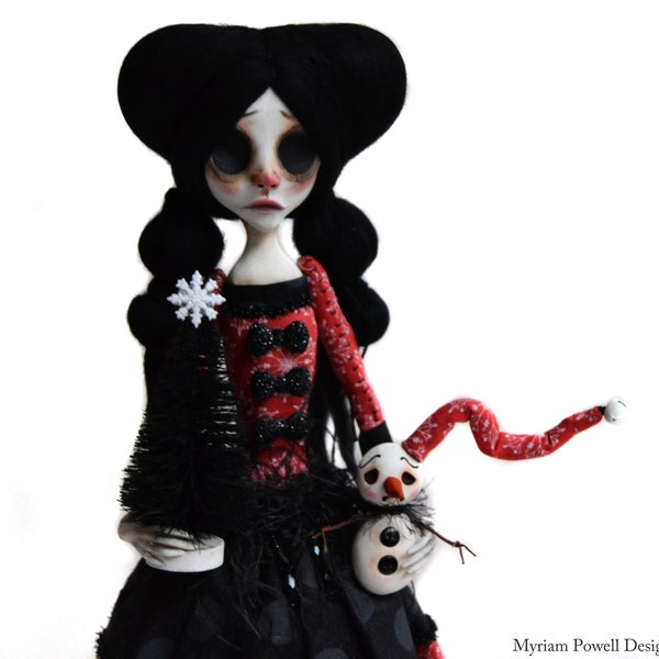 Gothic Art Doll - Etsy