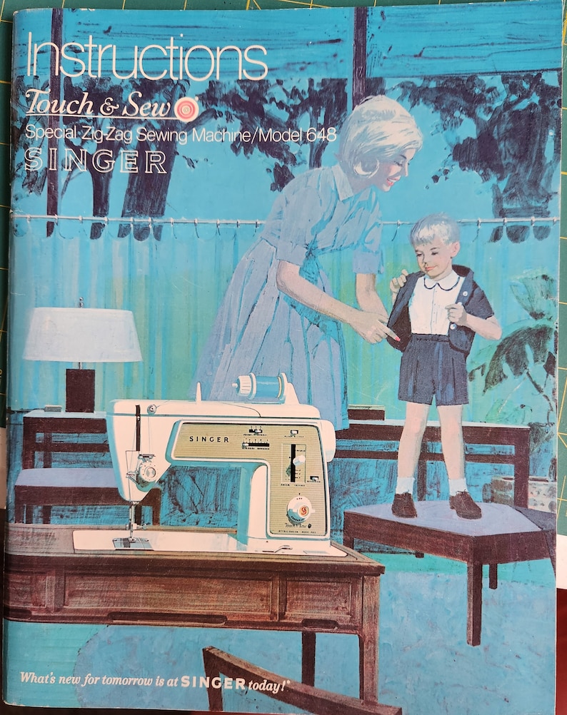 Vintage Singer Touch & Sew Manual for Model 648 - Etsy