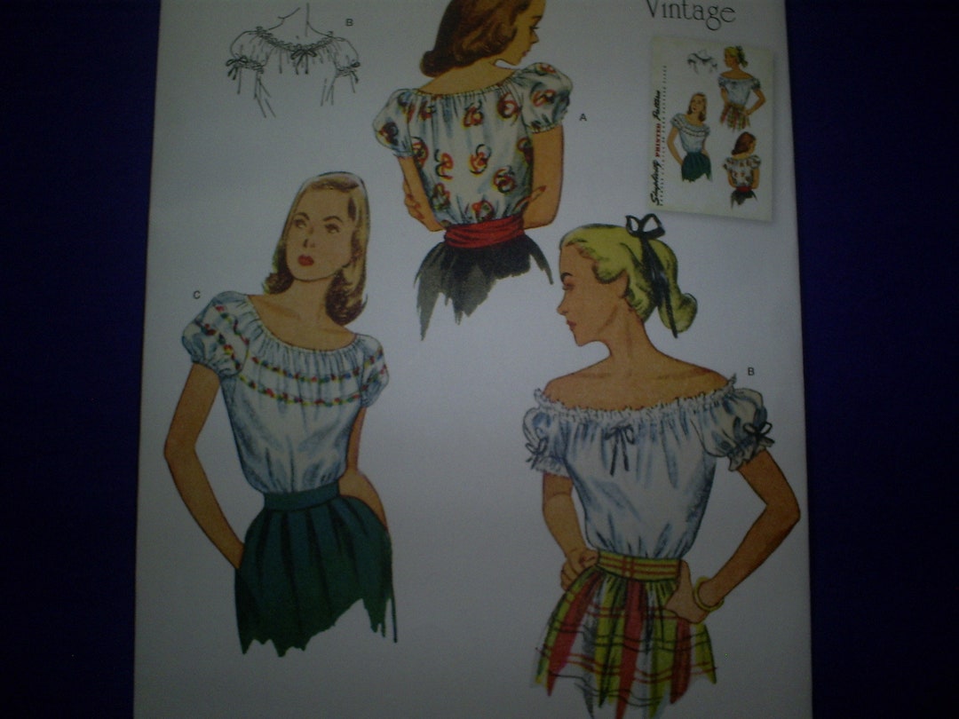 Simplicity 9538 Misses 14-22 Blouse. - Etsy
