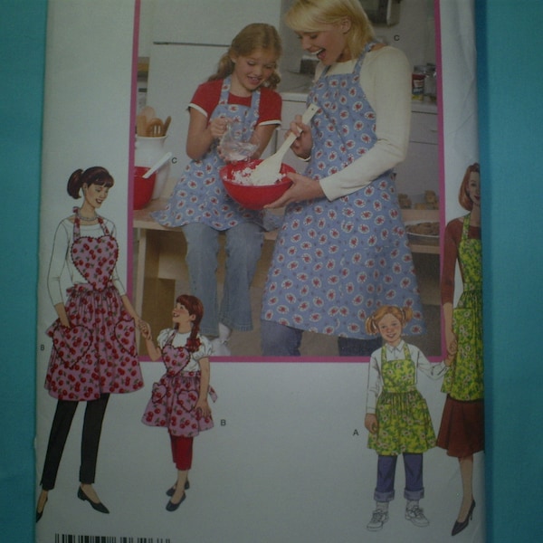 Mother Daughter Apron Pattern - Etsy