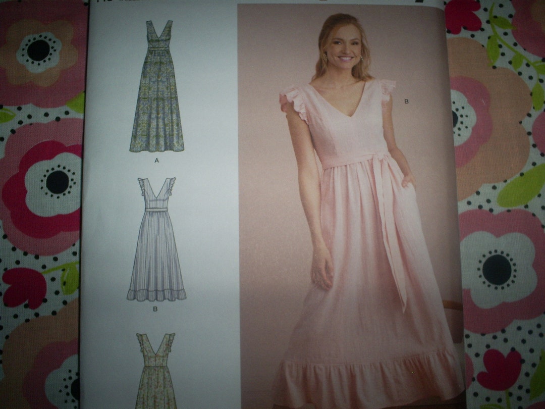 Simplicity 9327 Miss Size 6-14 Dress. - Etsy