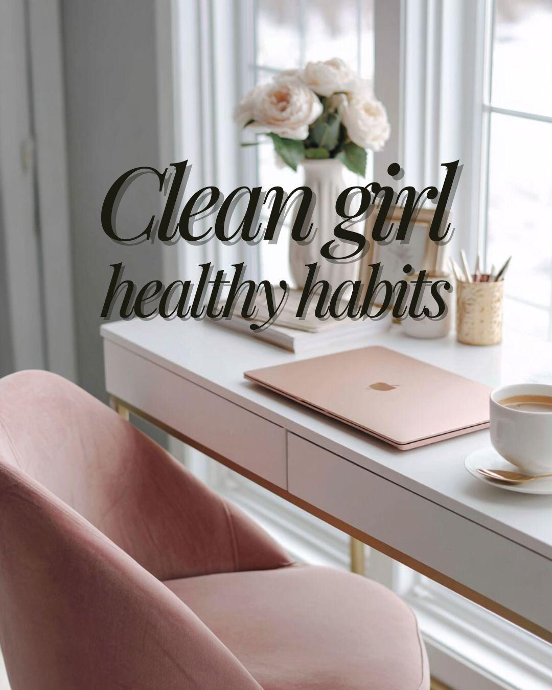 Clean Girl Healthy Habit's - Etsy