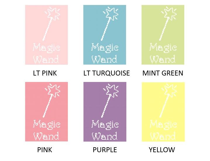 Princess Magic Wand Wall Art Cross Stitch Pattern CHOOSE 1 of - Etsy