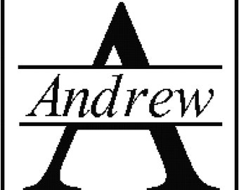 Cross Stitch Name Patterns - Etsy
