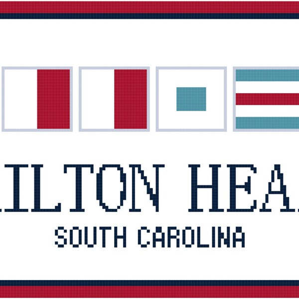 Hilton Head Cross Stitch - Etsy