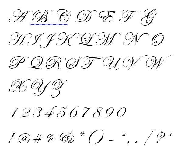 Edwardian Script-41 Cross Stitch Font medium SALE SALE SALE - Etsy