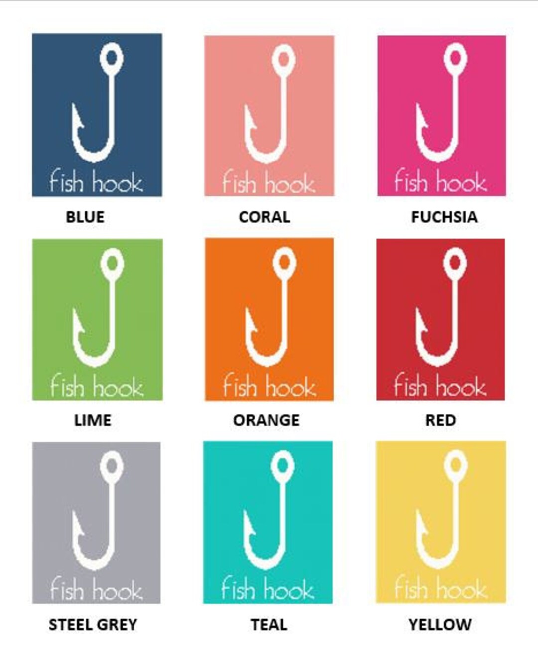 Fish Hook Wall Art Cross Stitch Pattern - Etsy