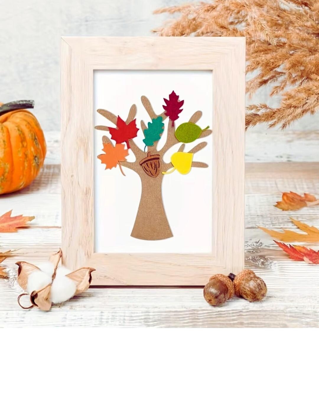 96pcs Felt Tree Craft Set Thanksgiving DIY Autumn Wall Hanging - Etsy