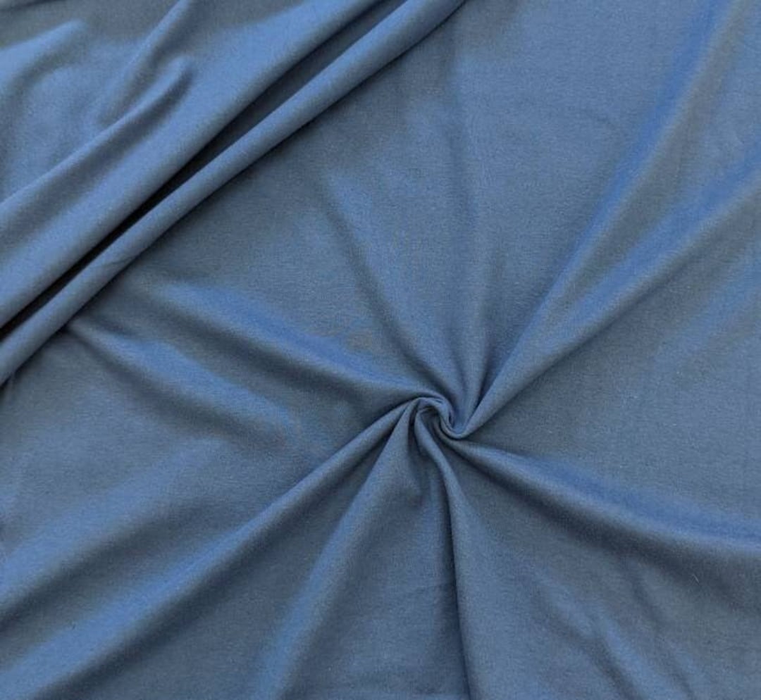 100% Cotton Interlock Fabric NAVY BLUE [INT-B] - Etsy