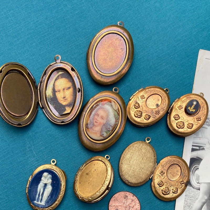 Locket Unusual Silver - Etsy