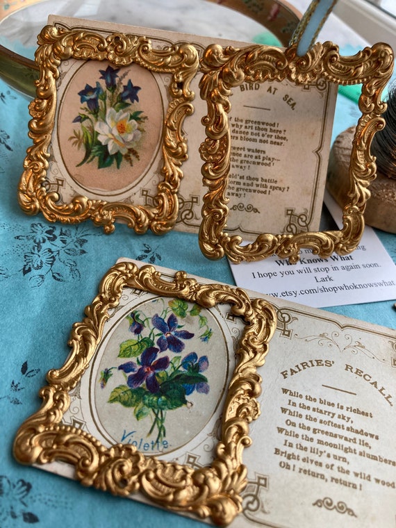 Antique Mini Photo Frames