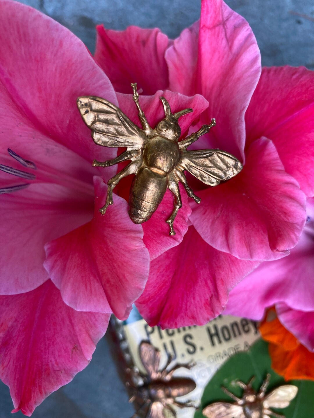 4 Vintage Patina Bees for You to Get Busy With - Etsy