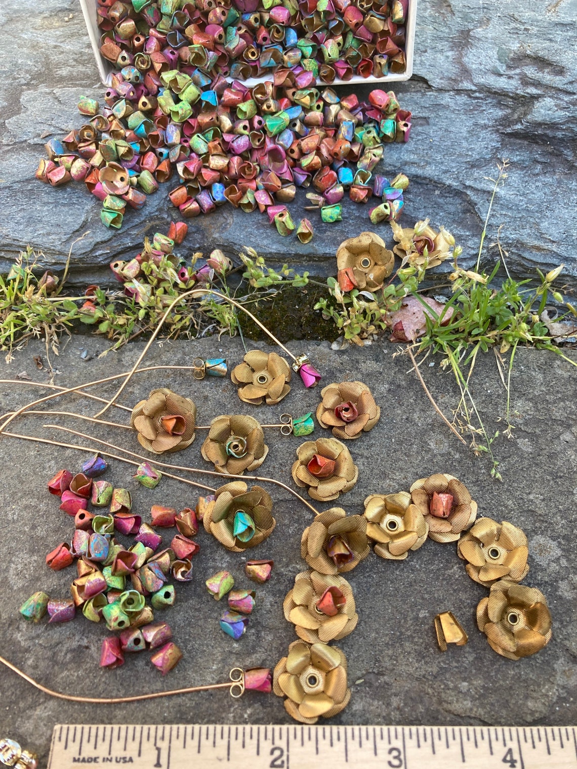 DIY Vintage Flower Building Kit 1950's Mix and Match | Etsy