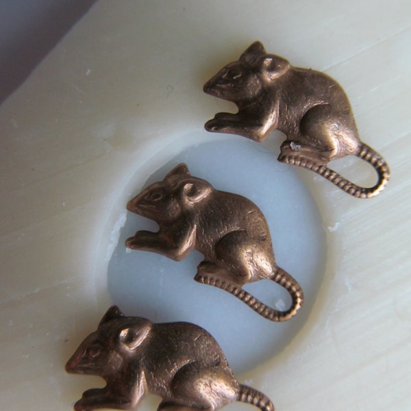 Brass Mouse - Etsy