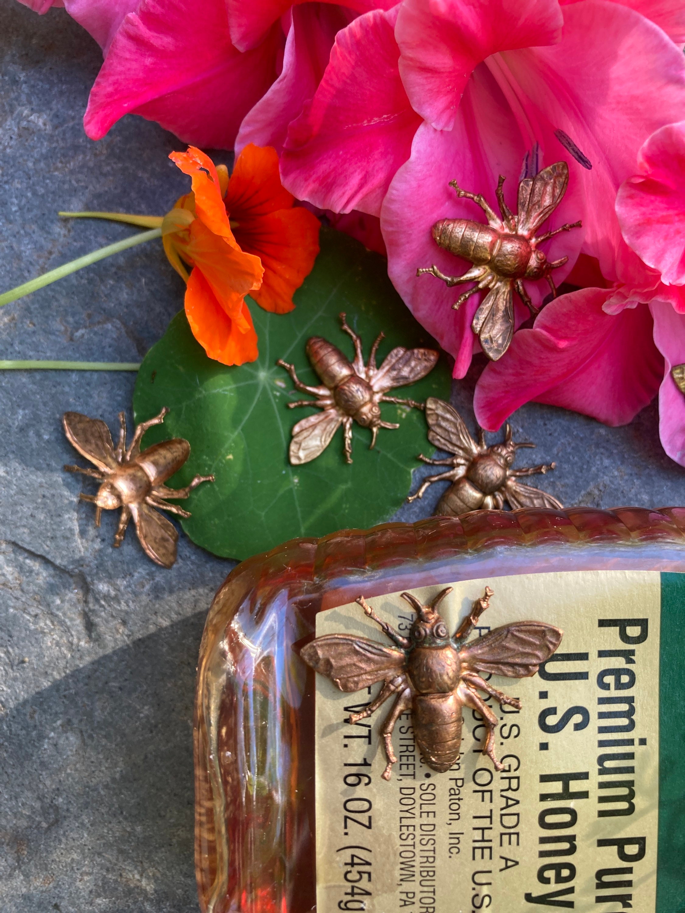 4 Vintage Patina Bees for You to Get Busy With - Etsy