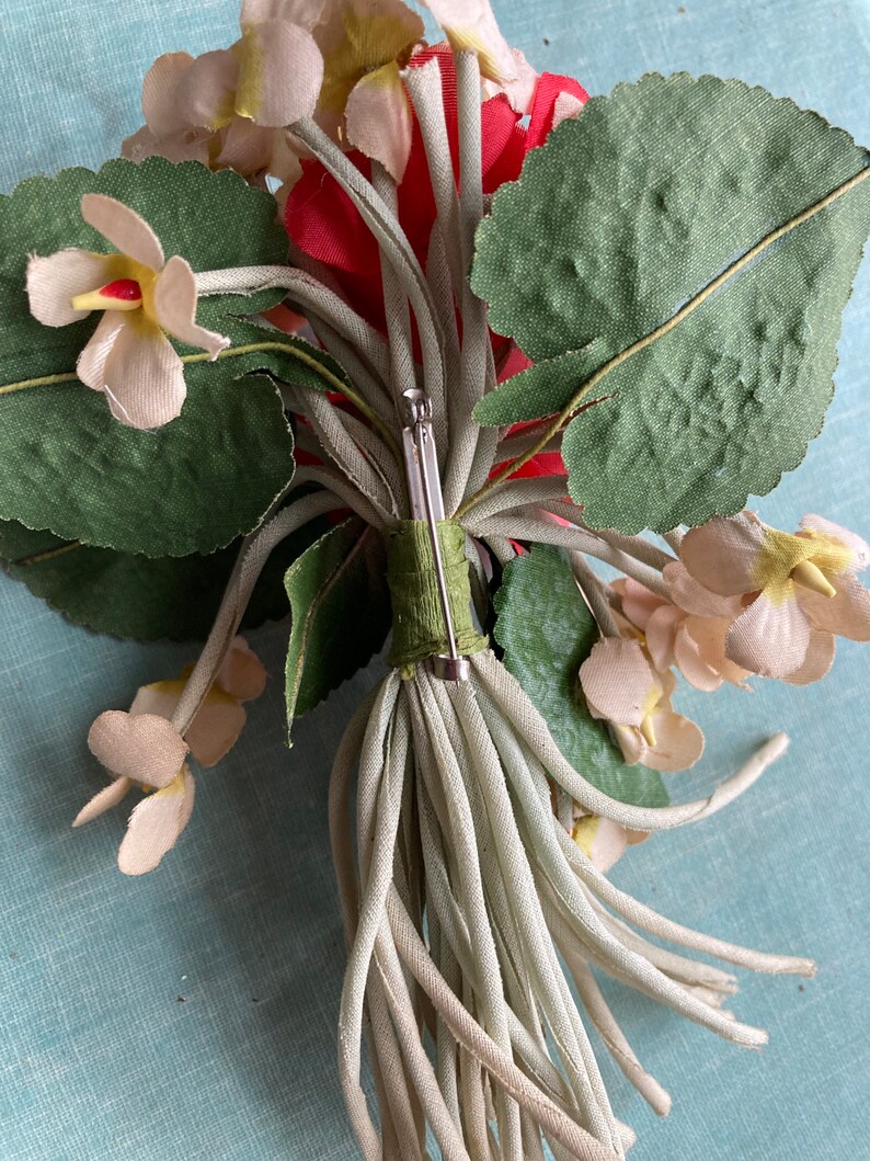 Vintage German White White Violet and Azalea Millinery Flowers - Etsy