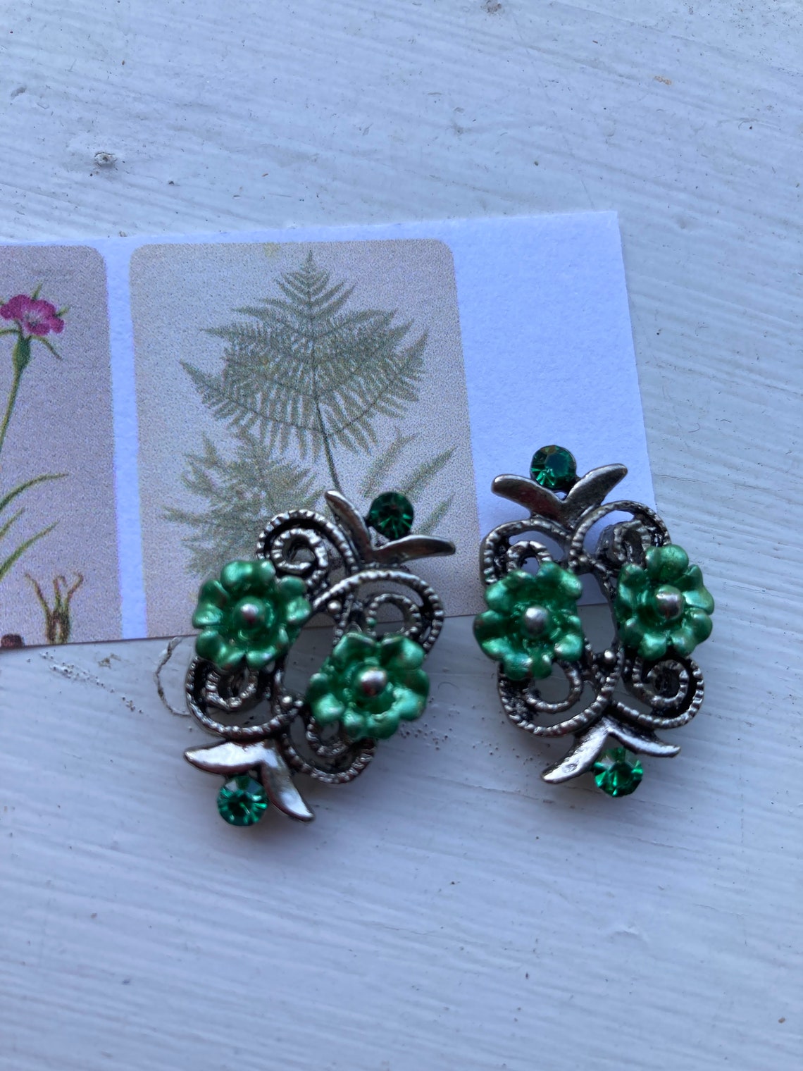 Large Rhinestone Star Flower "sliders" in Silver Finding - Etsy