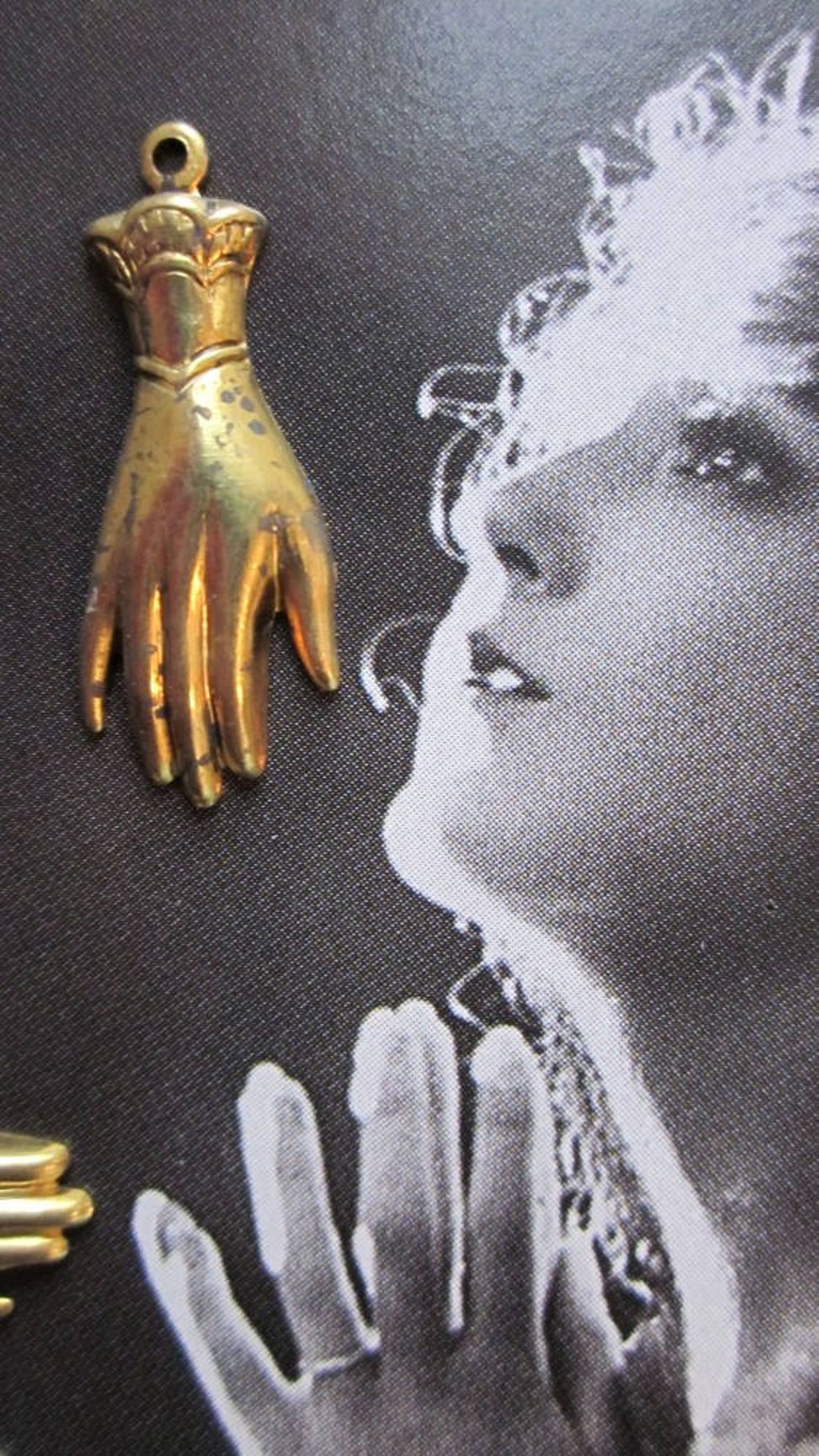 6 Vintage Brass Victorian Style Hands - Etsy