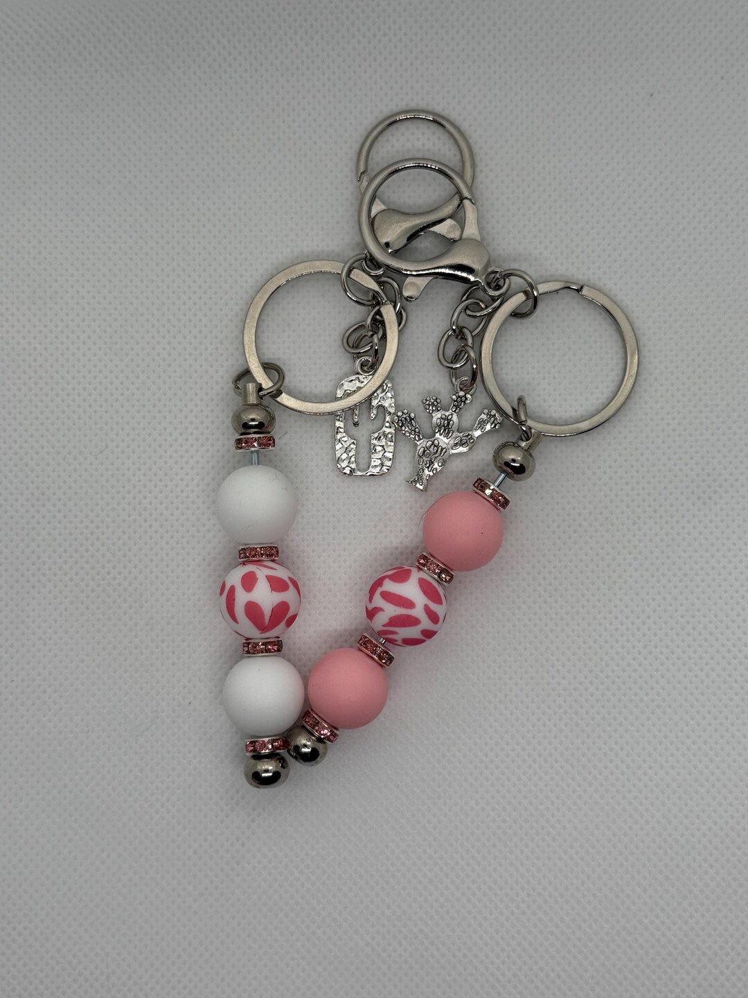 Cow Print Keychains - Etsy