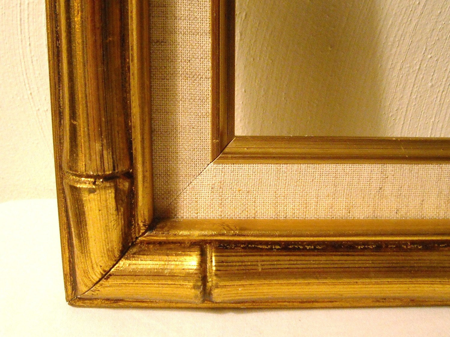 Large vintage gold bamboo frame | Etsy Large vintage gold bamboo frame | Etsy