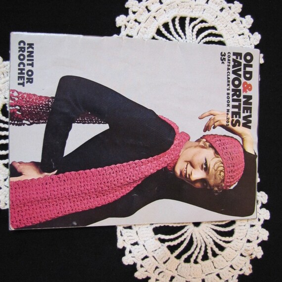 Crochet Kits & How To Vintage 1970s Crochet Vests Pattern Book etna.com.pe