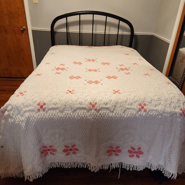 Chenille Bedspread - Etsy