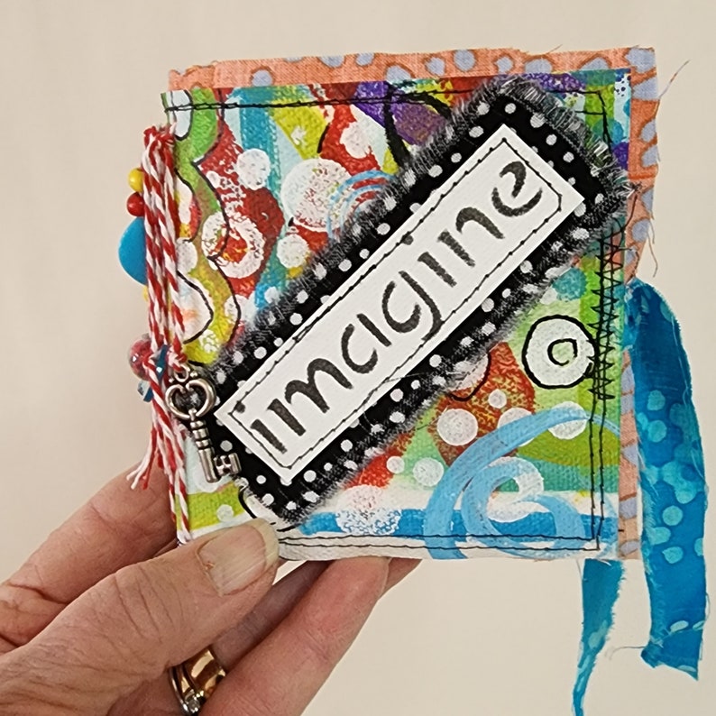 Mixed Media JUNK JOURNAL Recycled Materials Boho Style - Etsy