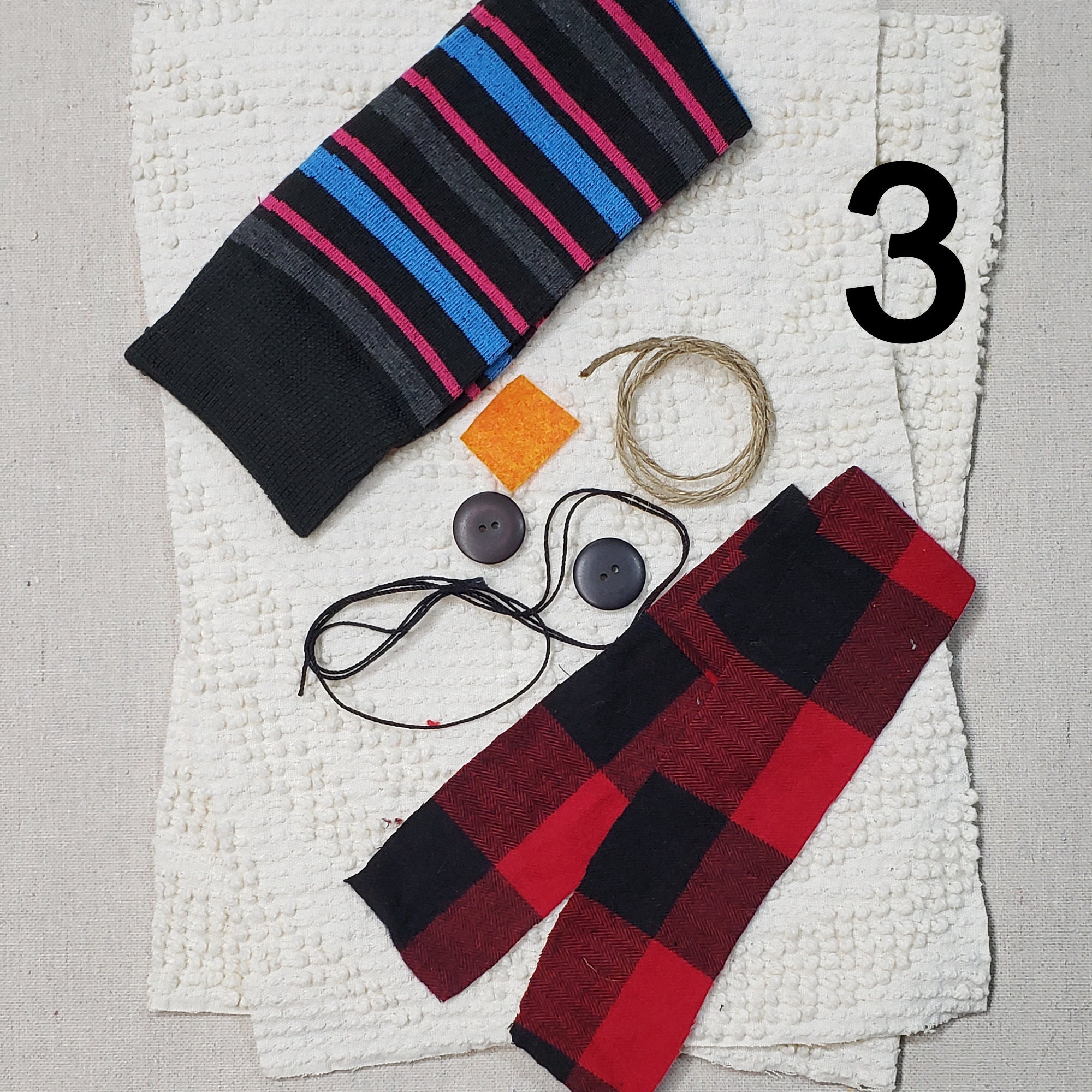 SNOWMAN KIT Easy to Sew Includes Vintage CHENILLE Christmas Decor - Etsy