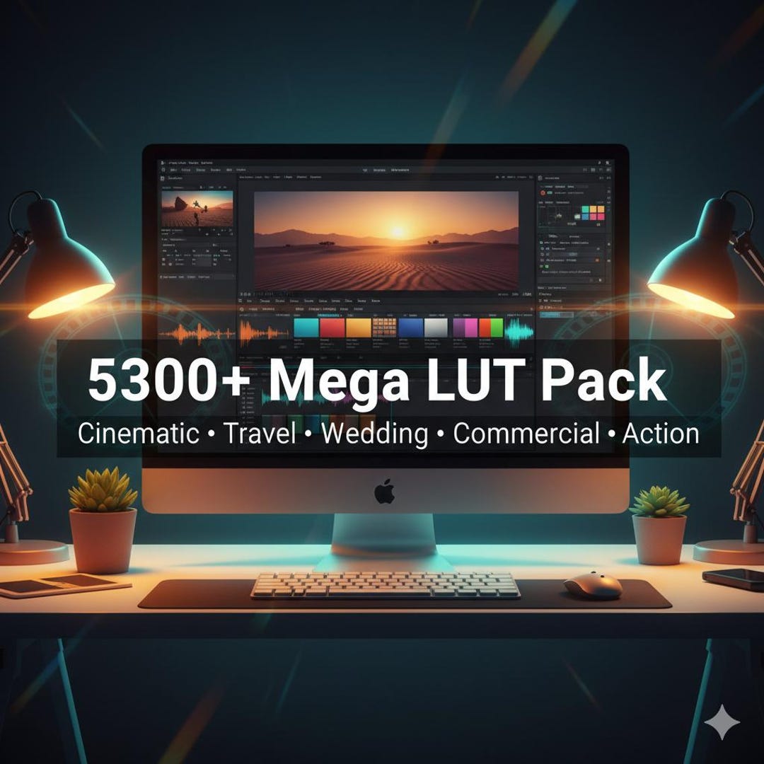 5300+ Mega LUT Pack | Ultimate Color Grading Bundle for Premiere Pro ...