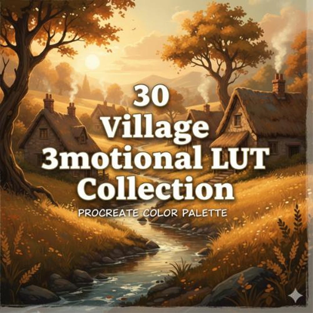 30 Village 3motional LUT Collection | Natural Cinematic Luts for Video ...
