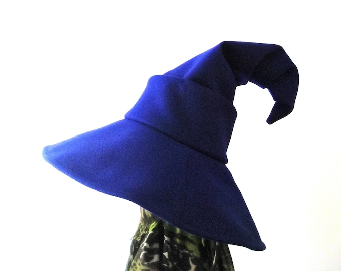 Extra Large Brown Suede Witch or Wizard Hat - Etsy