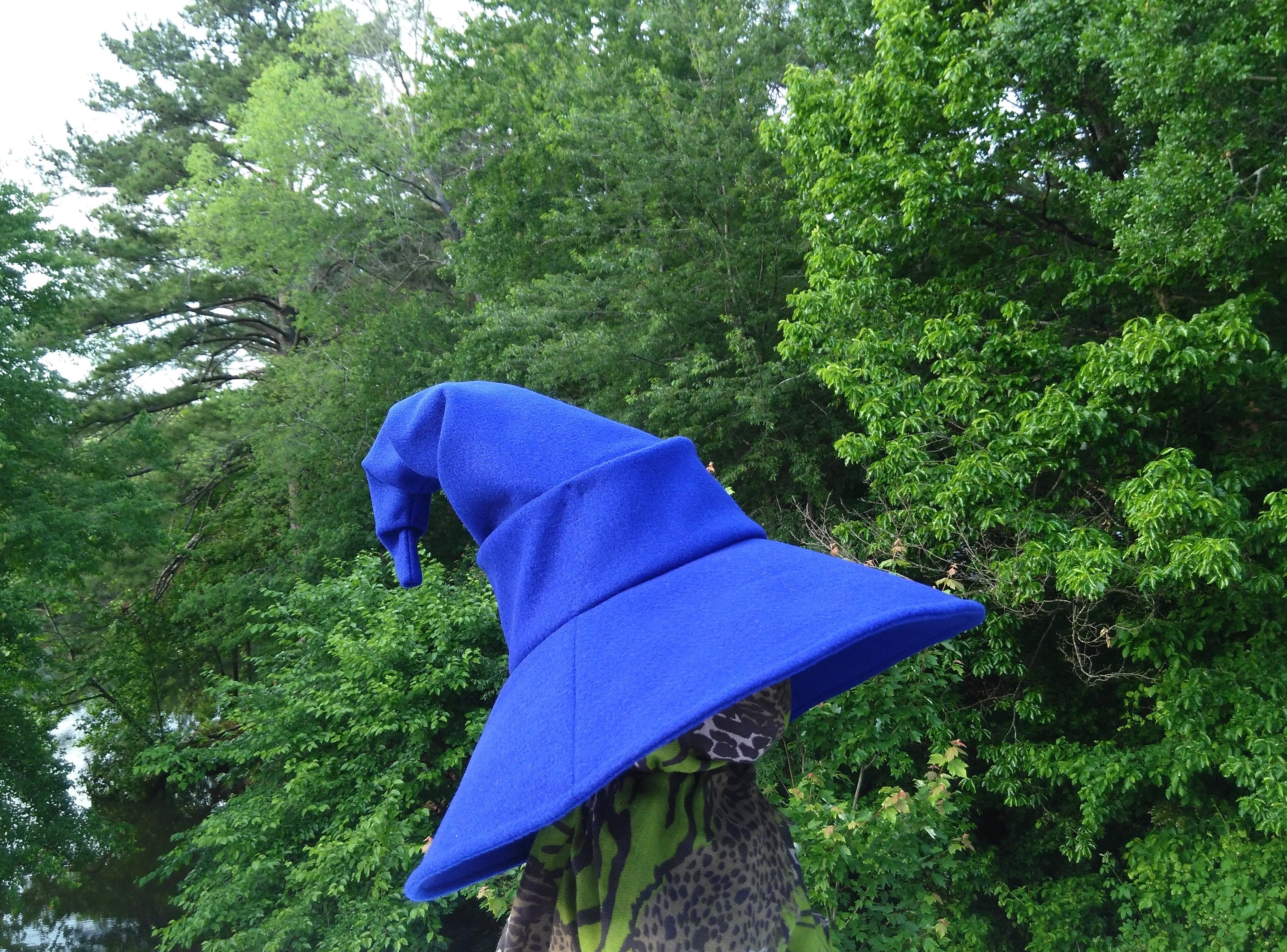 Witch Hat Wizard Hat Mage Sorcerer Warlock Halloween | Etsy