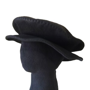 Medieval Renaissance Hat / Tudor Flat Cap - Etsy